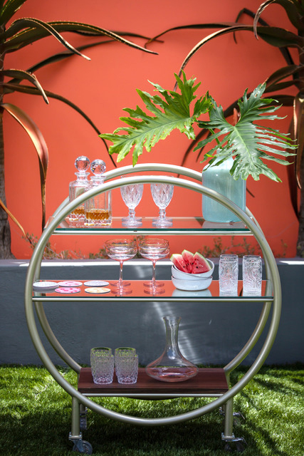 Round Drinks Trolley | the living habitat
